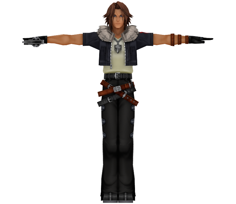 Playstation 2 Kingdom Hearts 2 Leon The Models Resource