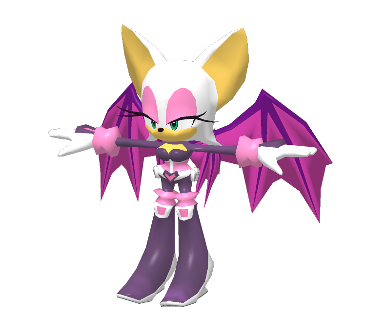 Rouge The Bat Sonic Heroes Costume Outfit Rouge Sonic