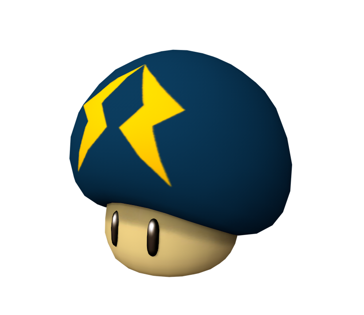 Custom Edited Paper Mario Customs Volt Shroom The Models Resource