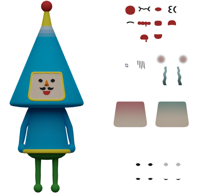 Pc Computer Katamari Damacy Reroll Fujio The Models Resource