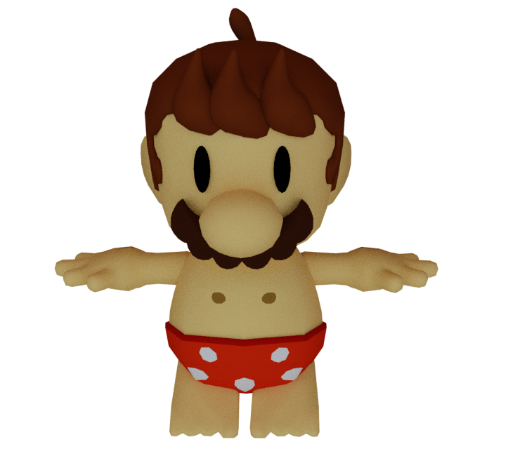 Custom / Edited - Paper Mario Customs - Mario (Boxers, v2) - The Models ... Custom / Edited - Paper Mario Customs - Mario (Boxers, v2) - The Models ...