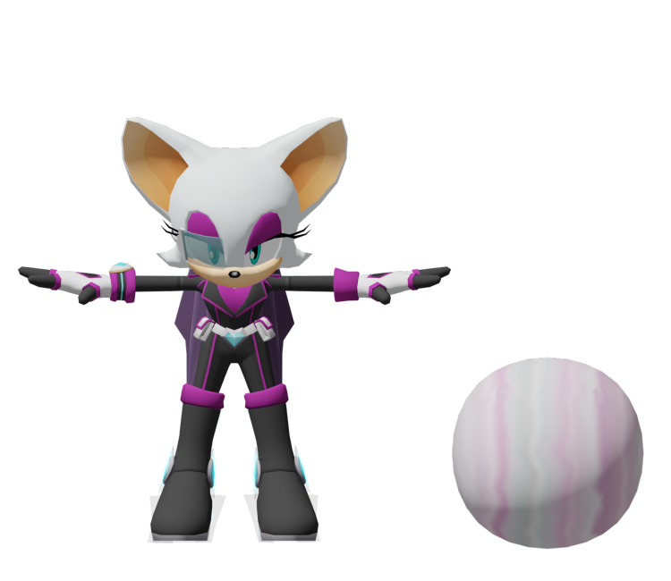 Mobile Sonic Forces Speed Battle Rouge Elite Agent The Models Resource