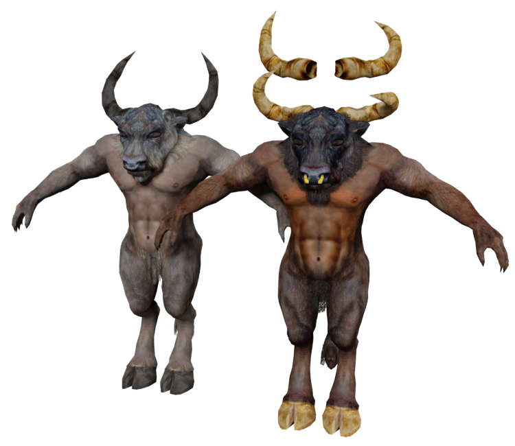 PC / Computer - The Elder Scrolls IV: Oblivion - Minotaurs - The Models ... PC / Computer - The Elder Scrolls IV: Oblivion - Minotaurs - The Models ...