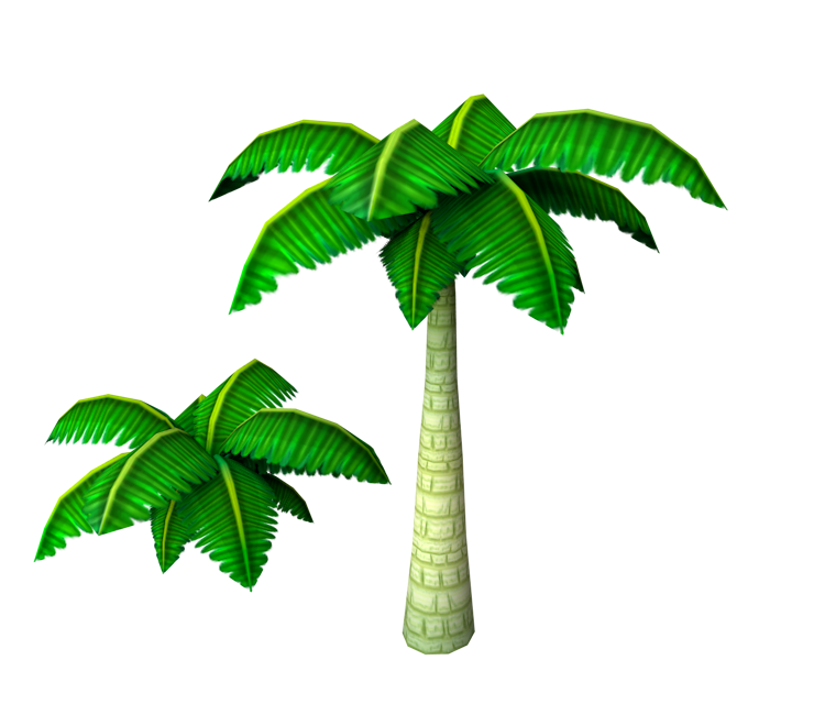GameCube - Super Mario Sunshine - Palm Tree - The Models Resource GameCube - Super Mario Sunshine - Palm Tree - The Models Resource
