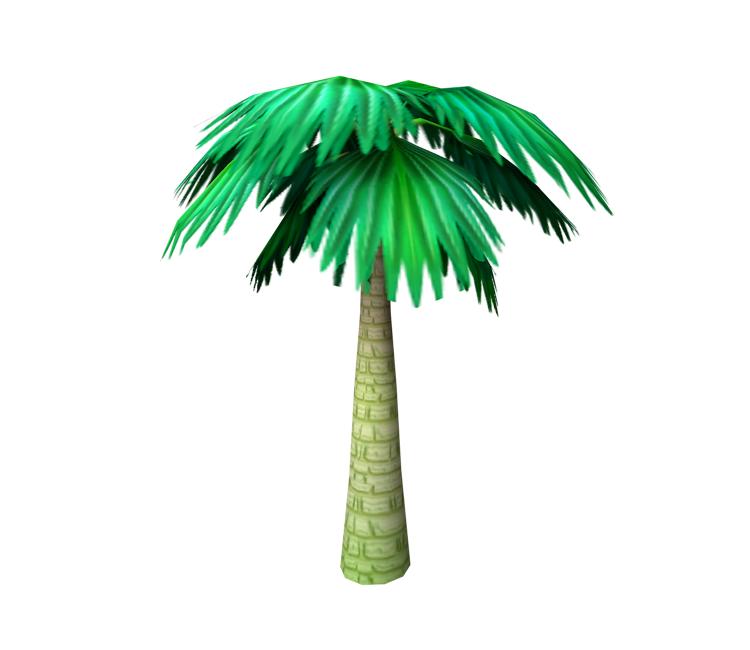 GameCube - Super Mario Sunshine - Fan Palm - The Models Resource GameCube - Super Mario Sunshine - Fan Palm - The Models Resource
