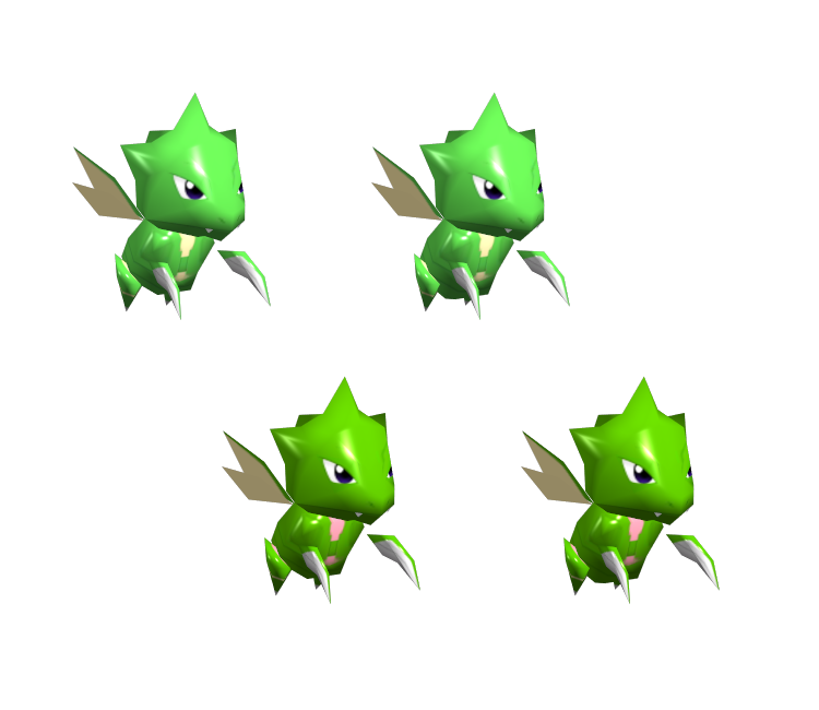 3ds Pokémon Rumble World 123 Scyther The Models Resource