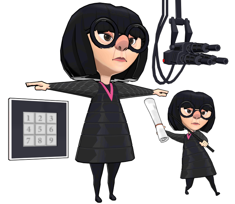 Edna Mode And Guest