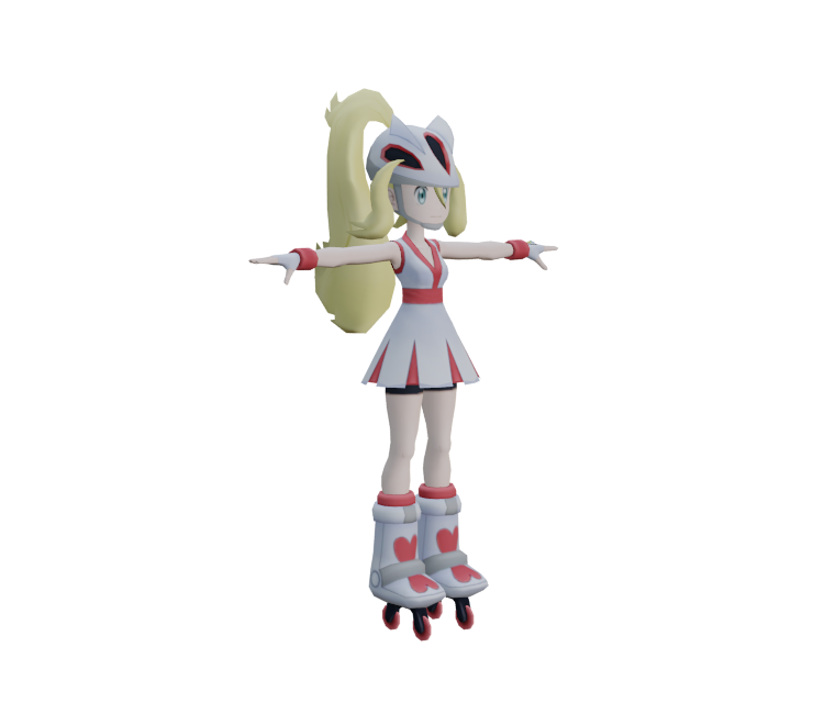 Mobile Pokémon Masters Ex Korrina The Models Resource