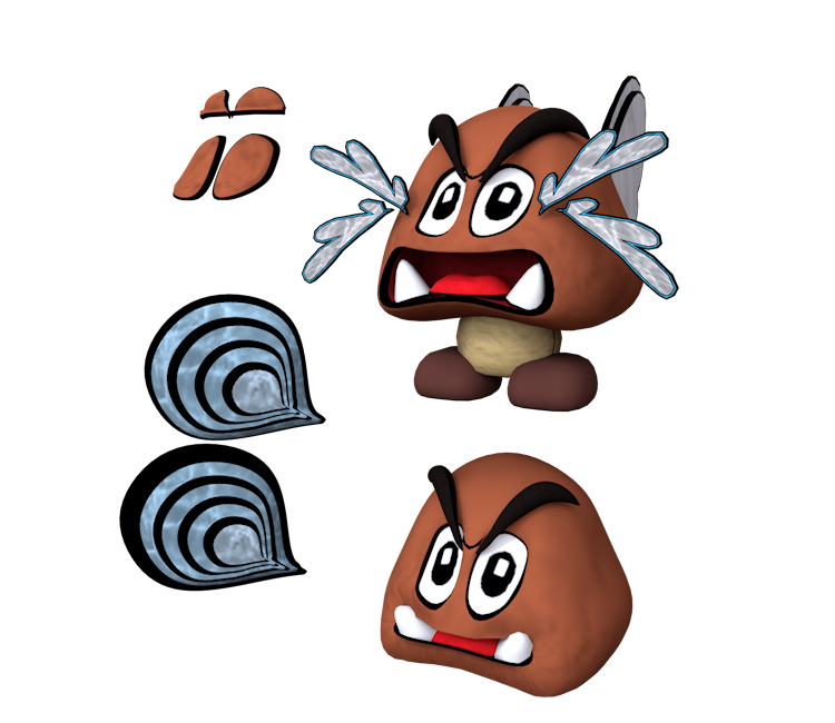 Custom / Edited - Mario Customs - Goomba / Paragoomba - The Models Resource Custom / Edited - Mario Customs - Goomba / Paragoomba - The Models Resource