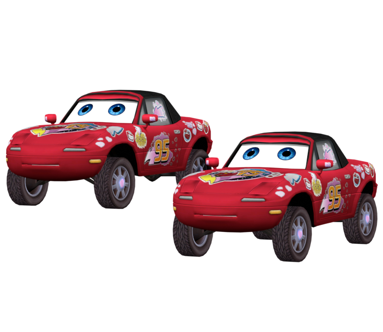 Wii Cars Mia And Tia The Models Resource