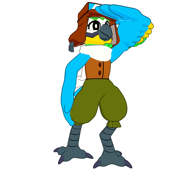 Pc Computer Indigo Park Chapter 1 Mollie Macaw Statue The Models Resource