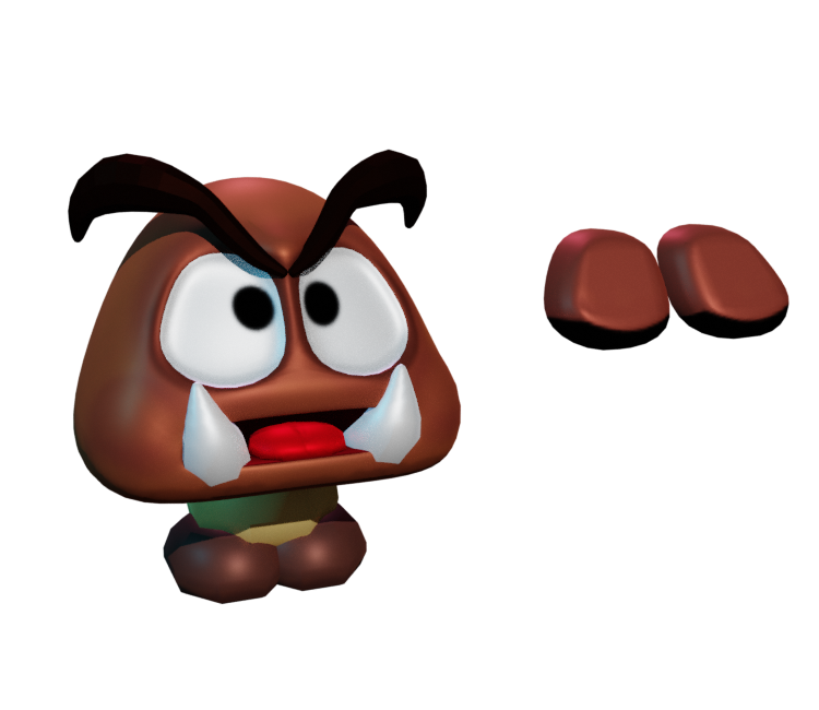 Custom / Edited - Mario Customs - Goomba (Figurine-style) - The Models ... Custom / Edited - Mario Customs - Goomba (Figurine-style) - The Models ...