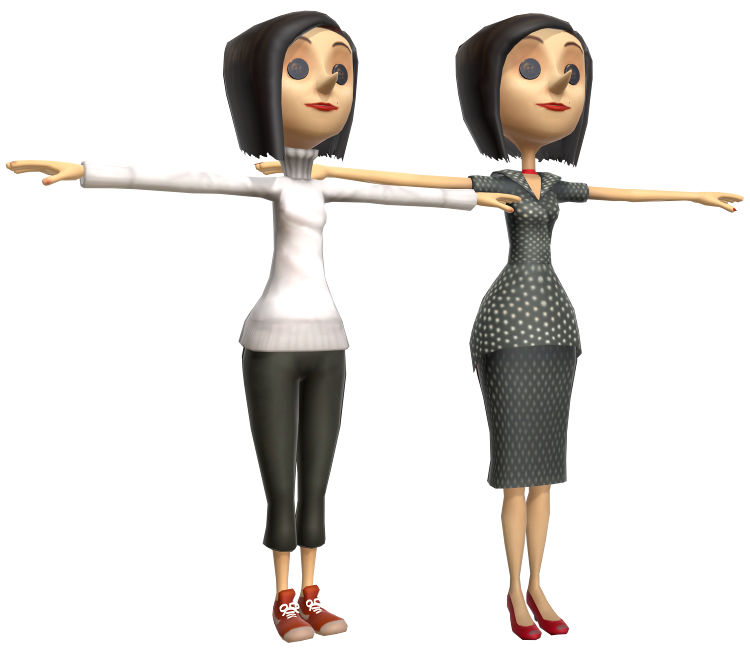 Wii Coraline Other Mother The Models Resource